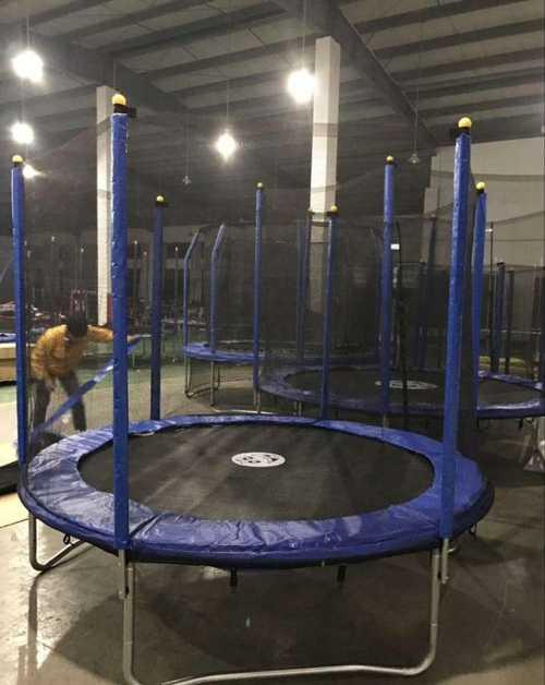 Детский Батут с сеткой Trampoline 8'FT - 244 см