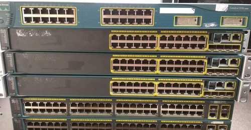 Коммутаторы Cisco 2960, 2960S, 3550