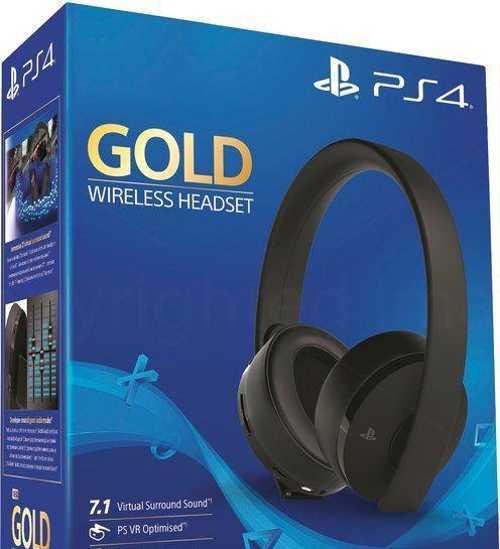 Гарнитура sony gold wireless headset