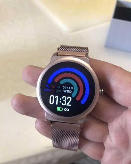 Смарт часы женские Smart watch lemfo ELF1