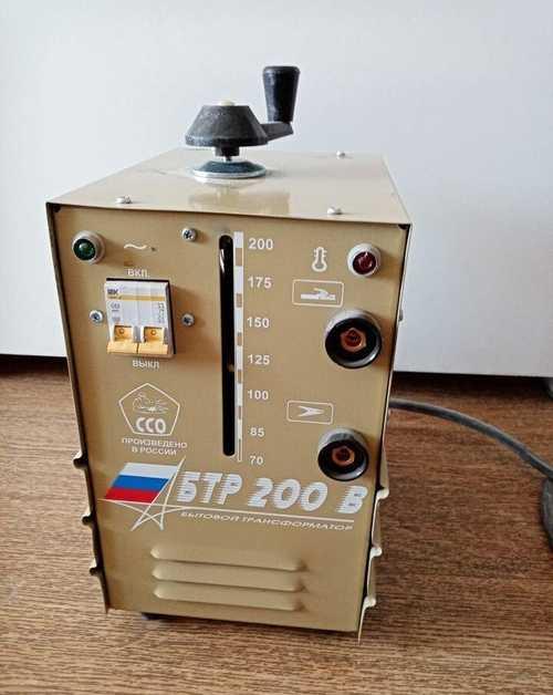 Трансформатор сварочный бтр-200