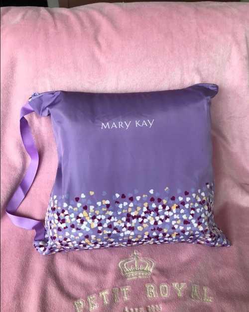 Подушка и плед Mary Kay Мэри Кэй