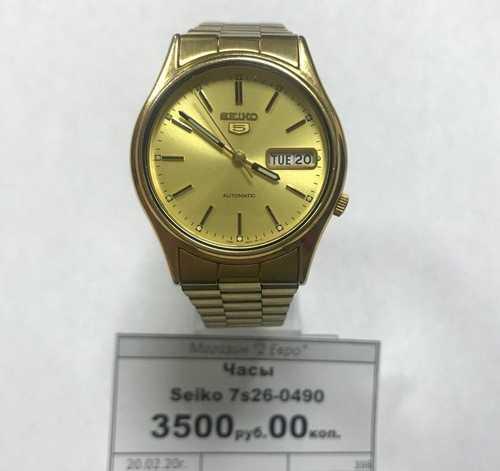 Часы Seiko 7s26-0490