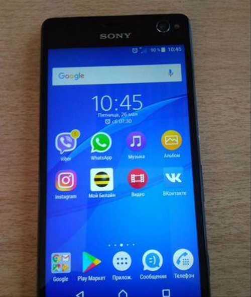 Смартфон Sony Xperia C4 на запчасти