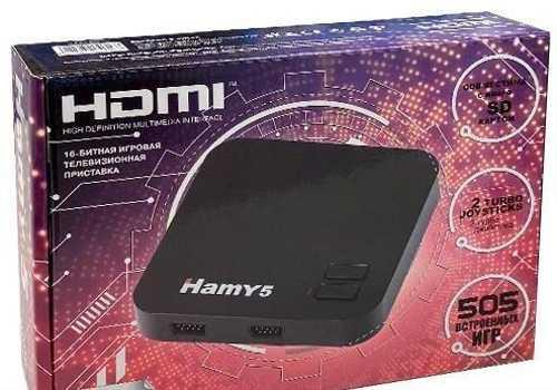 Игровая приставка 16bit - 8bit "Hamy 5" (505-in-1)