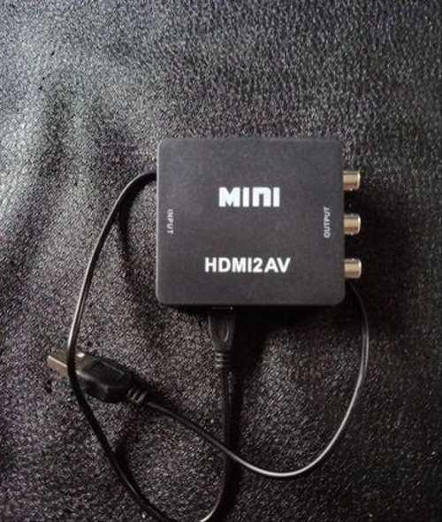 Видео конвертер hdmi2AV