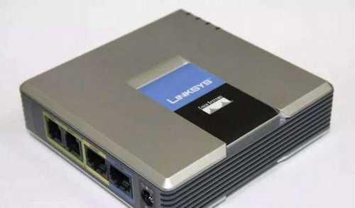 Шлюз cisco VoIP Linksys SPA2102