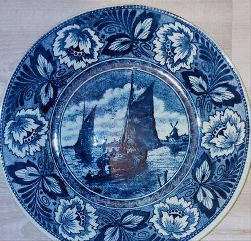 Настенная тарелка Delft Бельгия