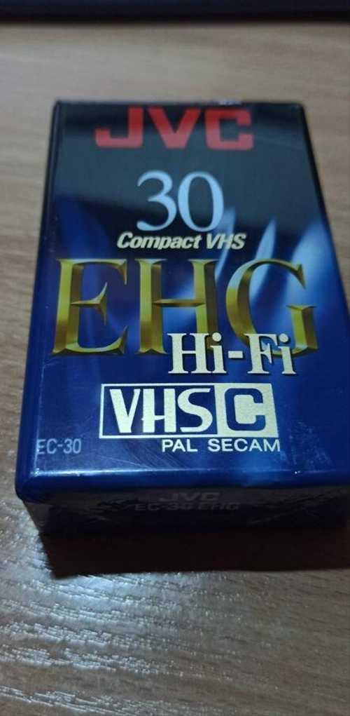 Видео кассета 8mm JVC EC-30 EGH (vhsc)