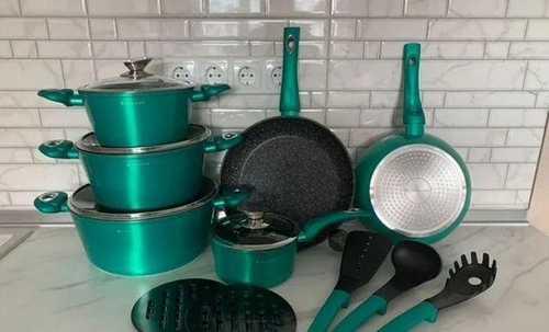 Набор кухонной посуды с антипригарным покрытием