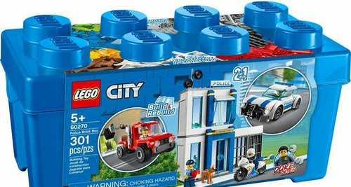 Lego City 60270 Набор кубиков "Полиция"