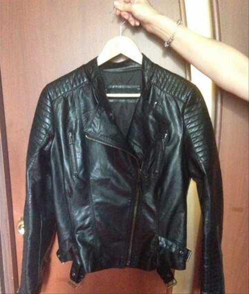 Куртка кожаная lika rulla в байкерском стиле | Festima.Ru - Мониторинг  объявлений