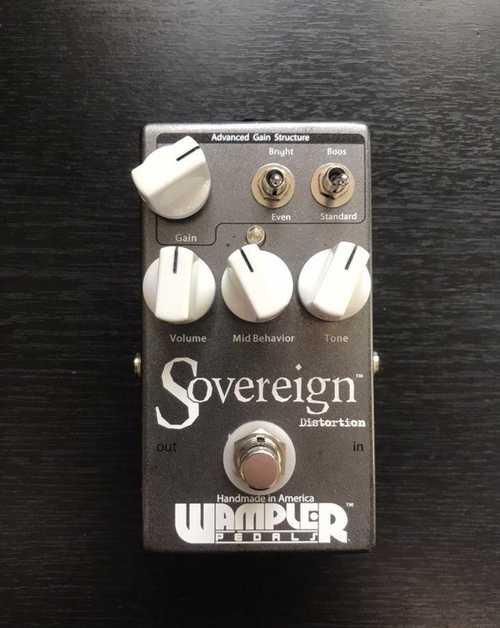 Wampler Sovereign distortion