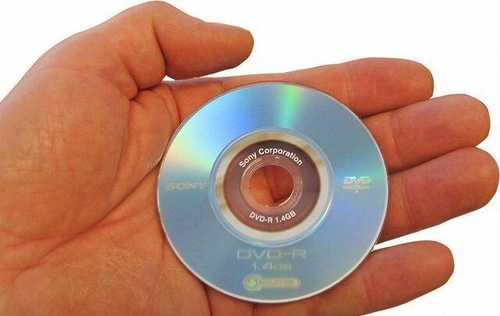 Диск DVD-R мини диск 1,4 Gb для видеокамер
