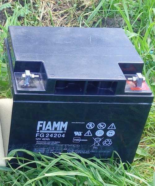 Аккумулятор Fiamm FG 24204 12v 42Ah