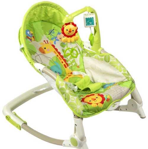 Кресло-качалка Fisher-Price «Львенок из тропическо