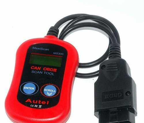 Автосканер OBD2/eobd/К-line MS300