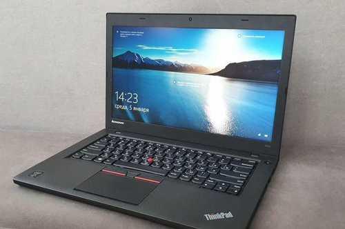 Lenovo ThinkPad T450 1600*900 i5/озу8гб/ssd240гб