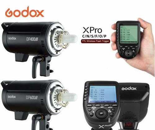 Godox DP400III + DP600III + XPro комплект