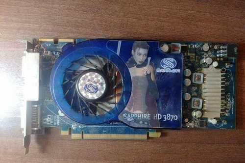 Radeon HD3870 sapphire 512mb