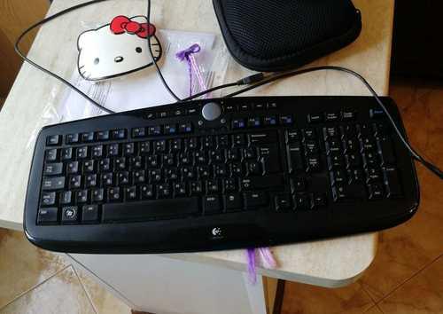 Клавиатура Logitech Media Keyboard 600 Black USB п