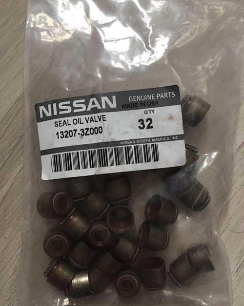 Маслосъёмные колпачки, впуск/выпуск Nissan