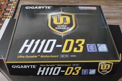 Материнская плата Gigabyte H110-D3 LGA 1151