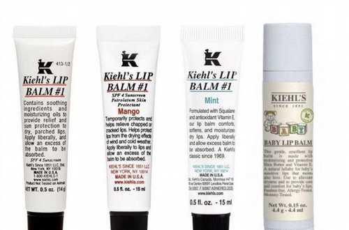 Kiehls бальзам для губ детский и взрослый