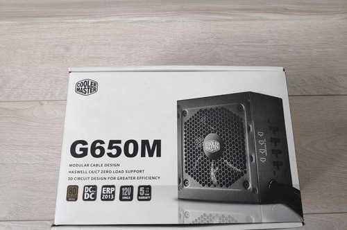 Блок питания Cooler Master G650M 650W