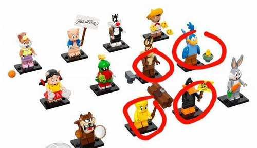 Lego minifigures looney tunes; 21 series; unikitty