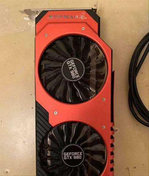 Видеокарта Nvidia GTX 980 4gb Palit SuperJetstream