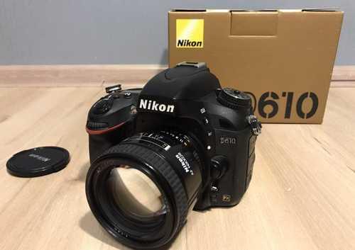 Nikon D610 + 85mm f1.8 (пробег 11 тыс)