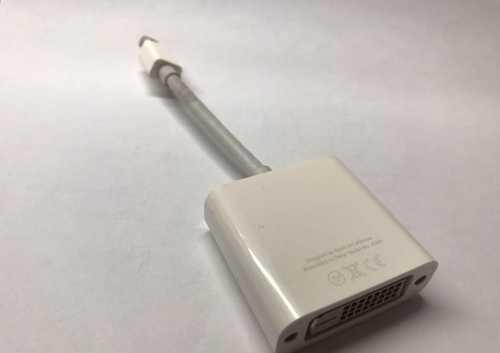 Переходник Apple Thunderbolt) DVI (A1305)