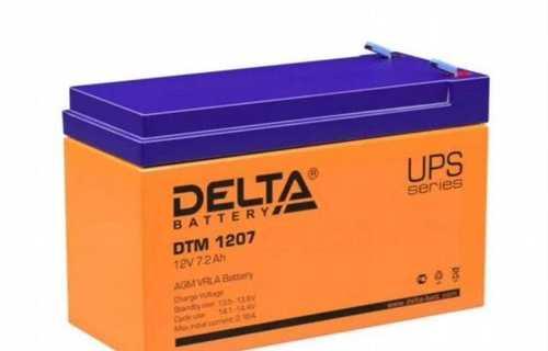 Аккумуляторная батарея delta Battery DTM 1207 7.2