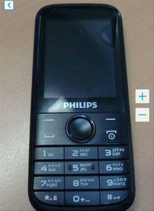 Телефон philips Xenium E 160