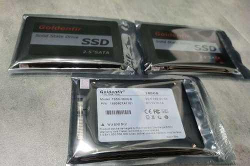 Ссд SSD 360gb 360 гб Goldenfir 550/500Mb/s
