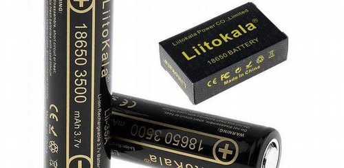 Аккумулятор 18650, Li-ion, 3,7V, 3500 mAh, 54113