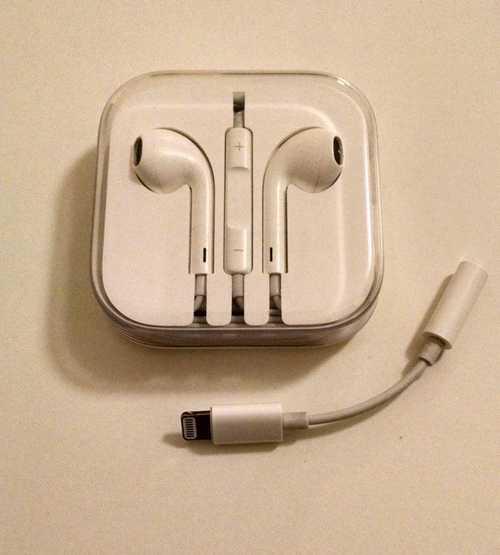 Новые наушники Apple EarPods с 3.5mm/с Lightning