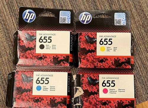 Комплект картриджей HP 655