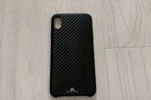 Новый челол iPhone xs max black rock carbon