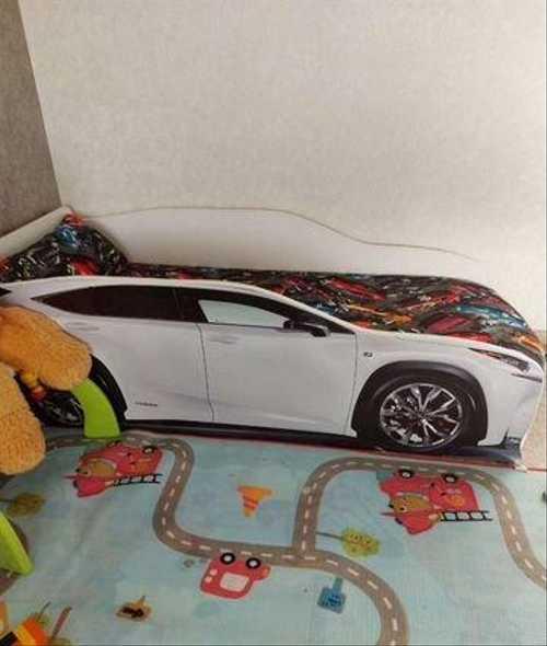 Кроватка детская машинка