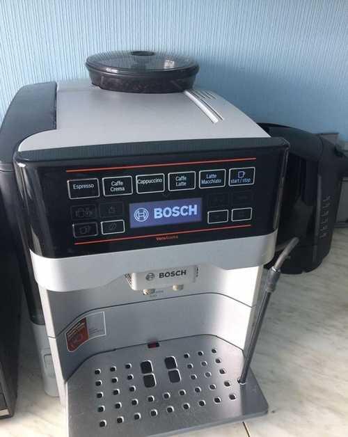 Кофе машина Bosch TES 50129 RW Black - YouTube