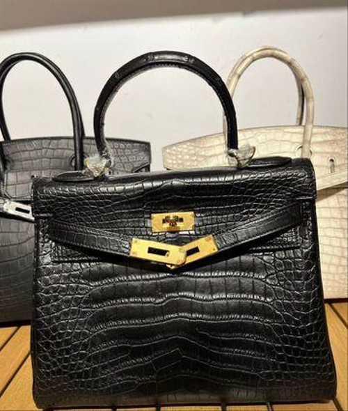 Сумка Hermes Kelly 28 croco