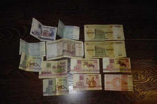 Белорусские банкноты 1992/1994/2000