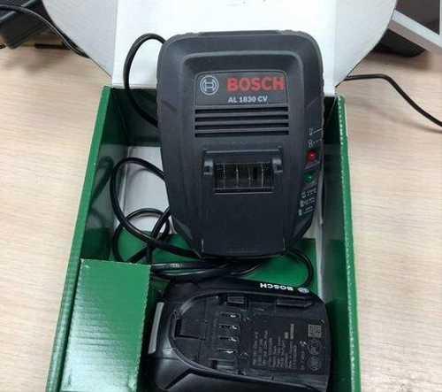 Зарядное устройство bosch AL 1830 CV + 1 акб