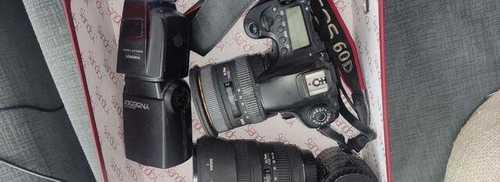 Canon eos 60d с объективами