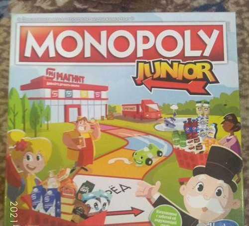 Настольная игра монополия junior