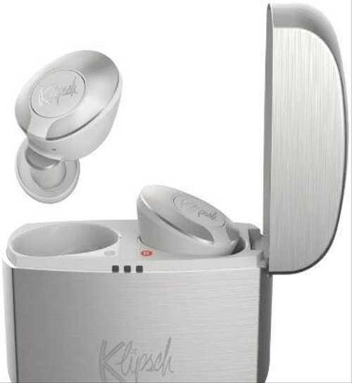 Наушники Klipsch T5 II True Wireless, Silver,новые