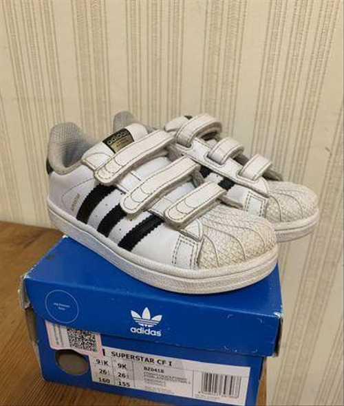 Кеды adidas superstar 26