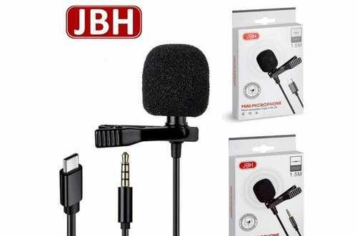 Петличный мини микрофон / jack 3.5mm или Type-C